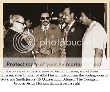 Pictures From Pictorial Biography Of Altaf Bhai | Pakistan Defence