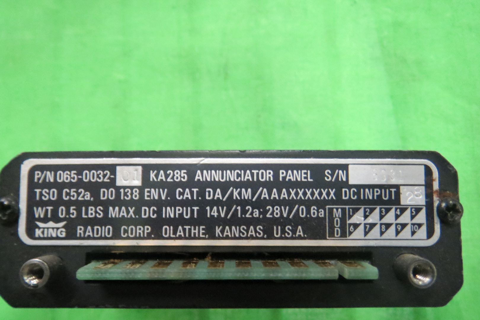 Bendix King Complete KFC-200 Autopilot 28 Volt From Beech A36 Bonanza ...